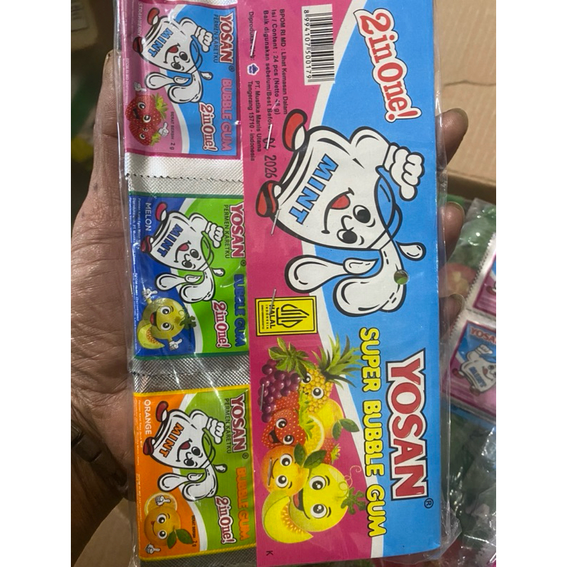 Jual permen Yosan permen karet jadul | Shopee Indonesia