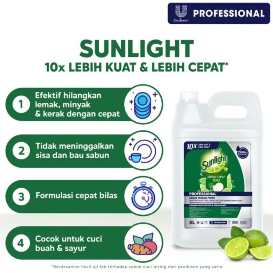 Jual Sunlight sabun cuci piring jerigen | Shopee Indonesia