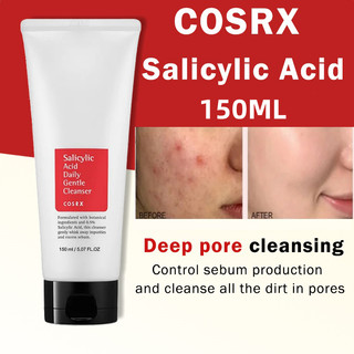 Jual cosrx facial wash Salicylic Acid Daliy Gentle Cleanser Wajah 150ML ...