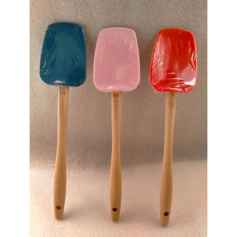 Jual original le creuset Silicon spoon spatula big size sendok spatula ...