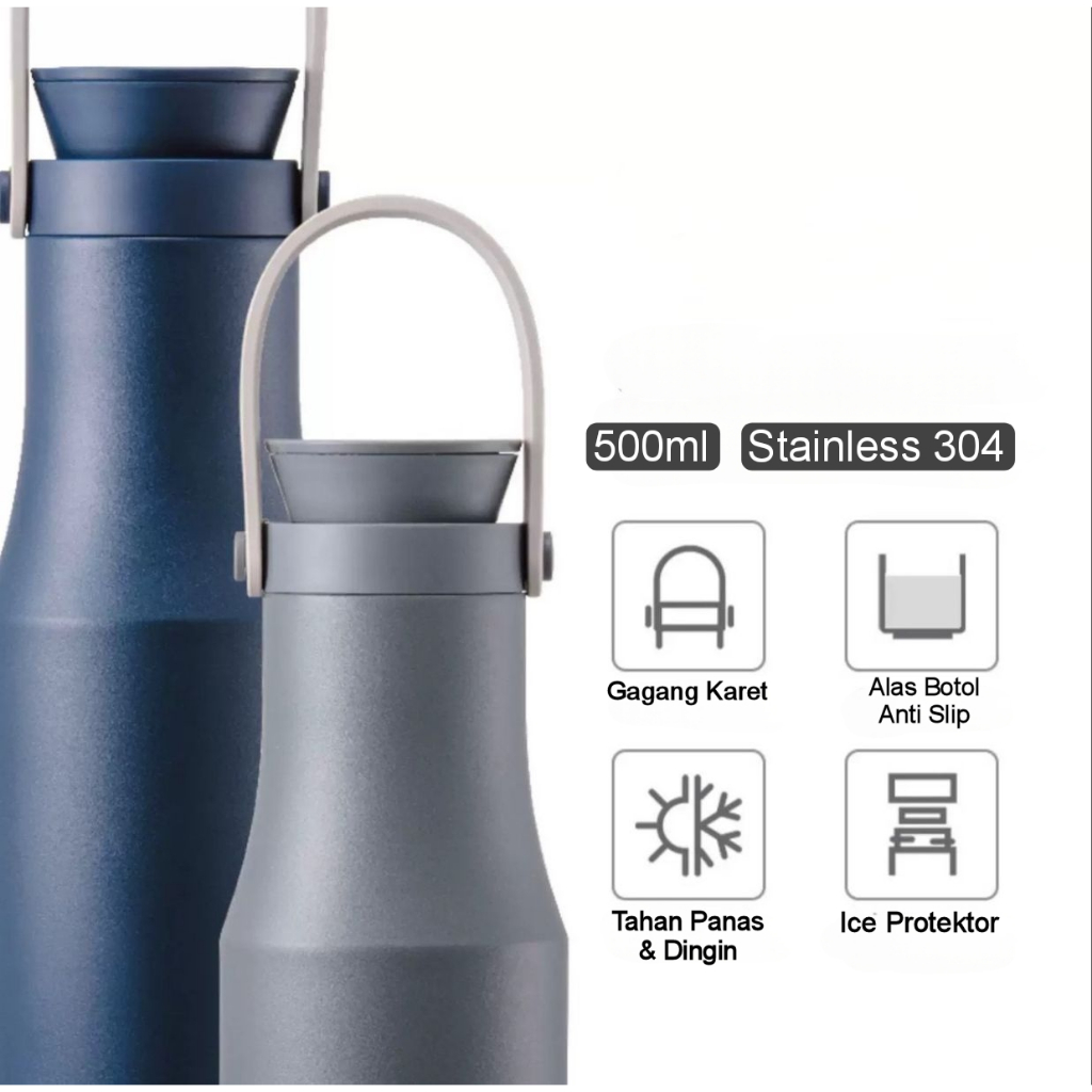 Jual 𝗠𝗮𝘁𝗮𝗺𝗮𝘁𝗮 𝗚𝗿𝗼𝘀𝗶𝗿 - Tumbler Vacuum Tumblr 500ml Metro Double/ Botol ...