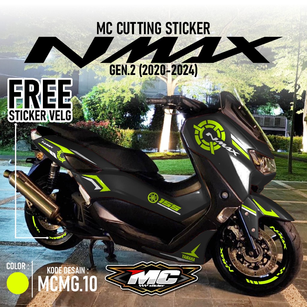 Jual MC Aksesoris Motor Yamaha Nmax New 2020 2021 2022 2023 2024 Free ...