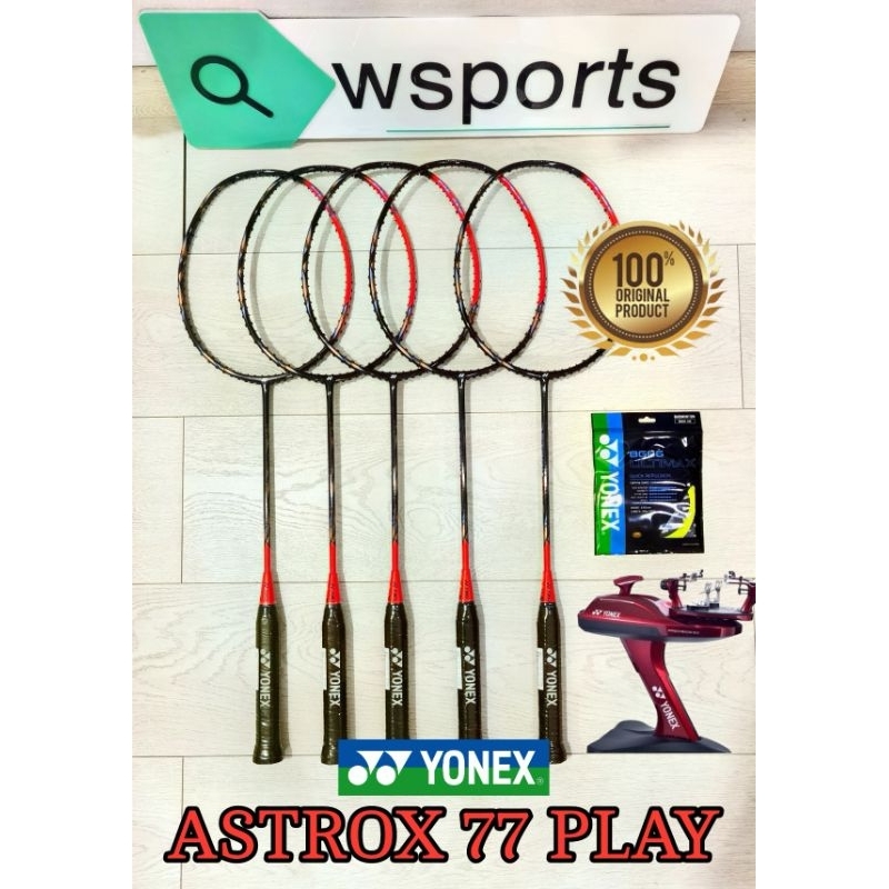 Jual Raket Badminton Yonex ASTROX 77 PLAY Original | Shopee Indonesia