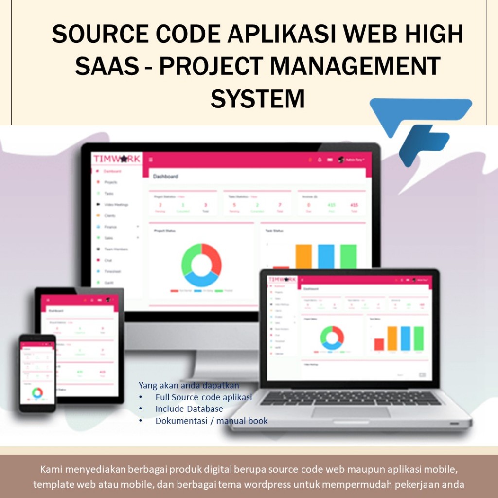 Jual SOURCE CODE APLIKASI WEB HIGH SAAS - PROJECT MANAGEMENT SYSTEM ... Jual SOURCE CODE APLIKASI WEB HIGH SAAS - PROJECT MANAGEMENT SYSTEM ...