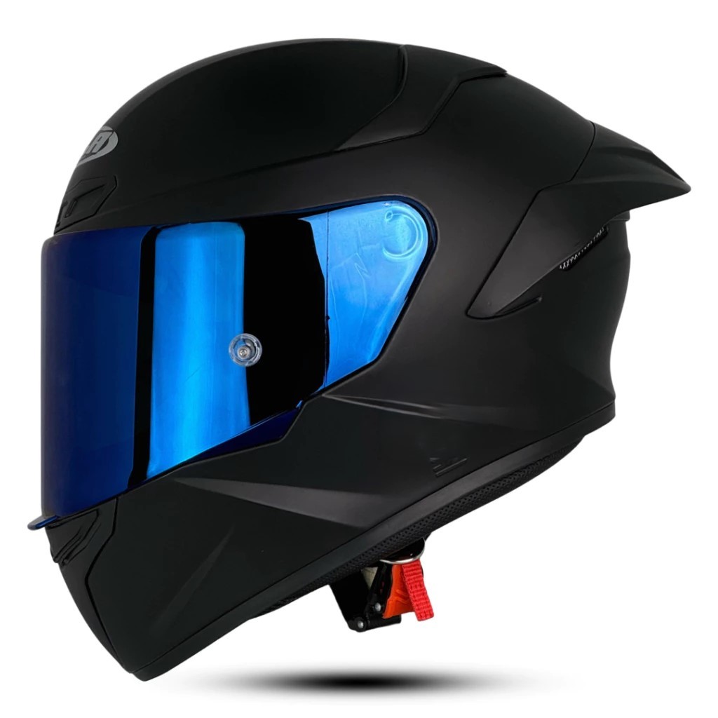 Jual Helm MLA TTC Crypton | Helm Full Face Paket Ganteng BLACK DOF Kaca ...