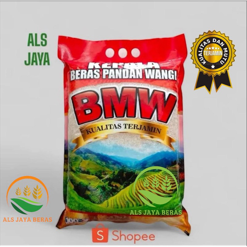 Jual BERAS PANDAN WANGI BMW MERAH 5KG | Shopee Indonesia