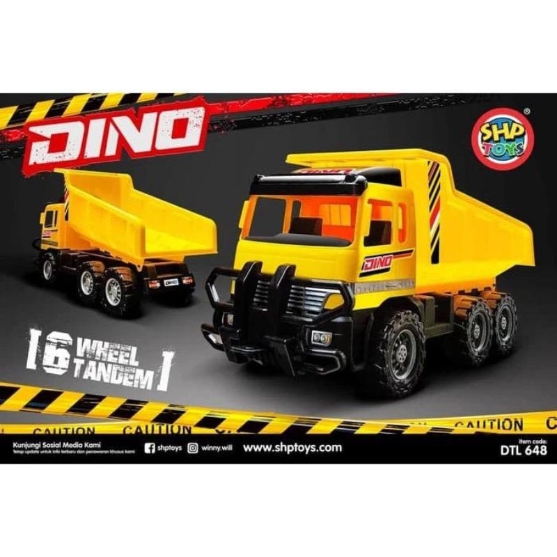Jual Mobil Truk Mainan Besar DTL 648 Mainan Truk Besar Pengangkut Pasir ...