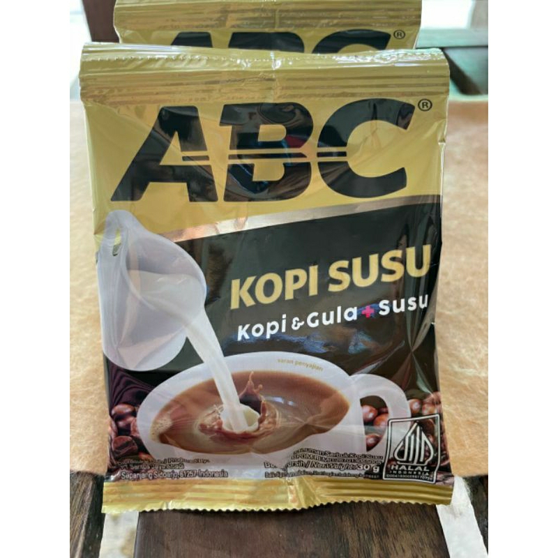 Jual Kopi ABC susu 1 renceng isi 10 pcs | Shopee Indonesia