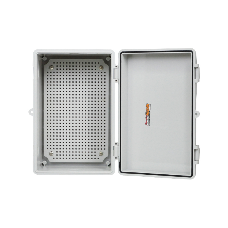 Jual Box Panel Plastik ABS 190x290 x 140 mm Abu-abu LENGKAP Base Plate ...