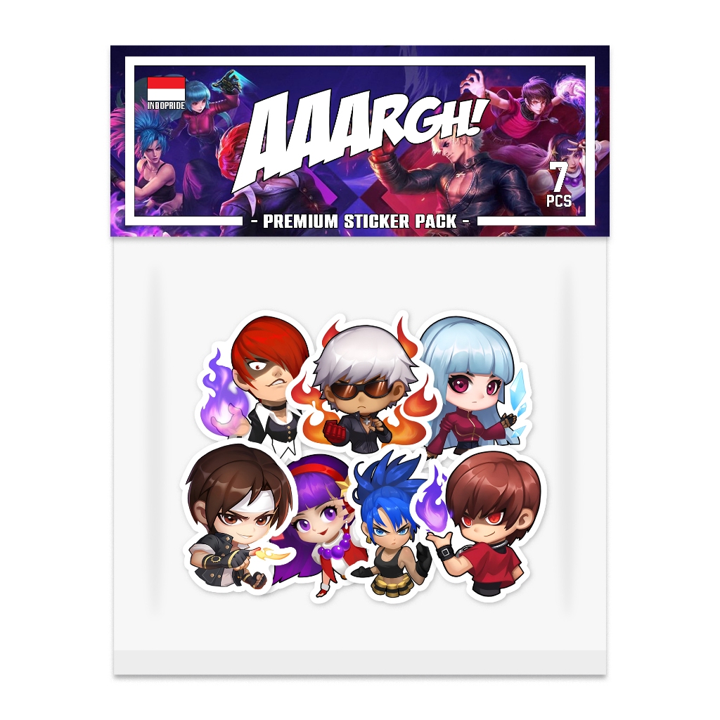 Jual Stiker Battle Emote MLBB Sticker Pack vol. 3 (KOF Edition ...