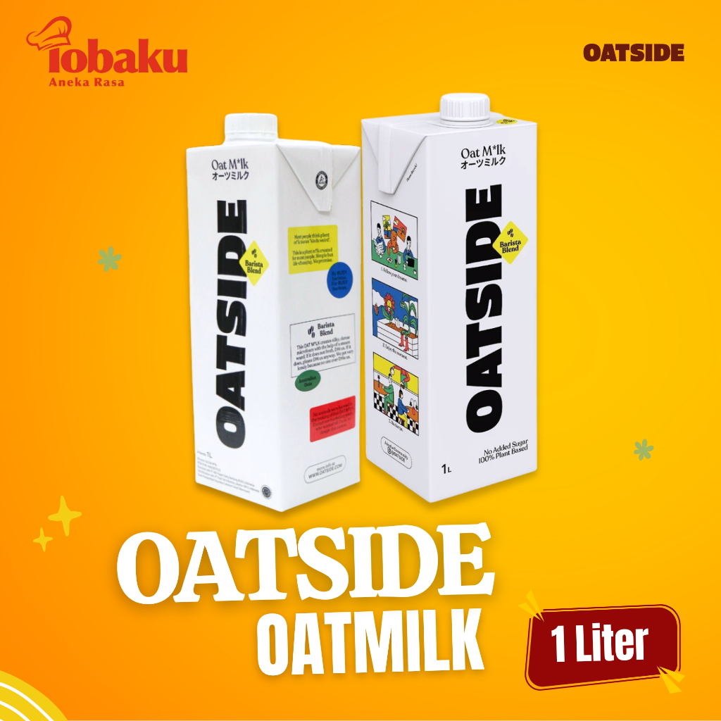 Jual OATSIDE Oat Milk Barista Blend 1L | Shopee Indonesia