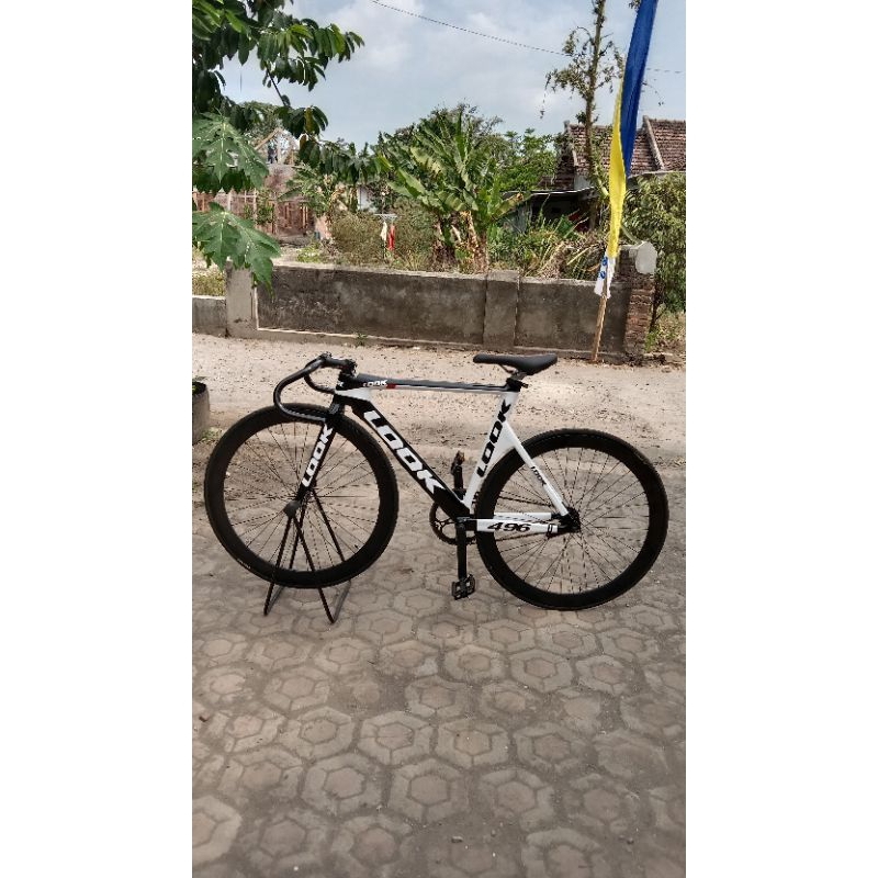 Jual sepeda fixie LOOK custom | Shopee Indonesia