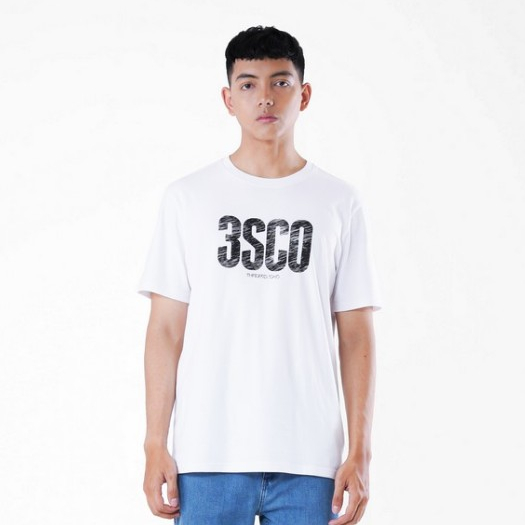 Jual 3Second Kaos Pria Lengan Pendek Katun Regular Fit Casual Tee ...