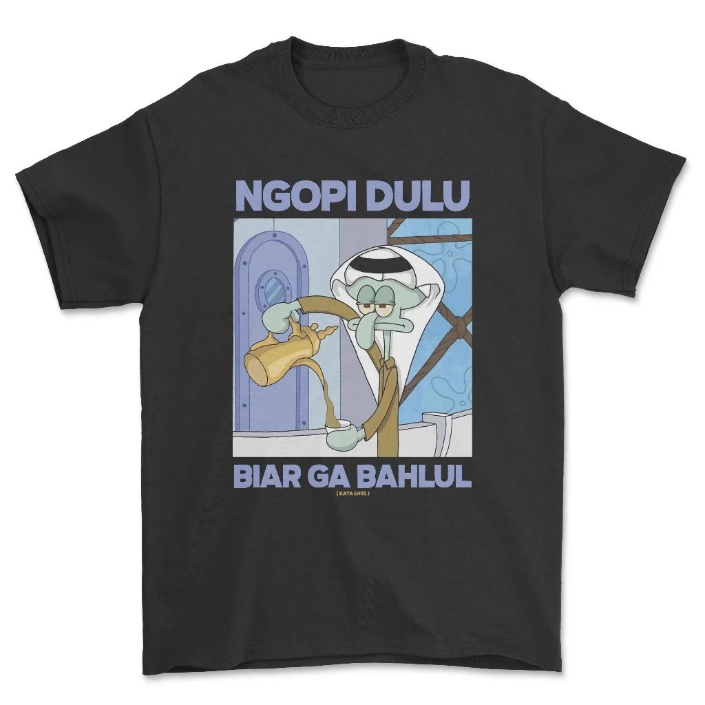 Jual KAOS SQUIDWARD BAHLUL ENTE UNISEX | Shopee Indonesia