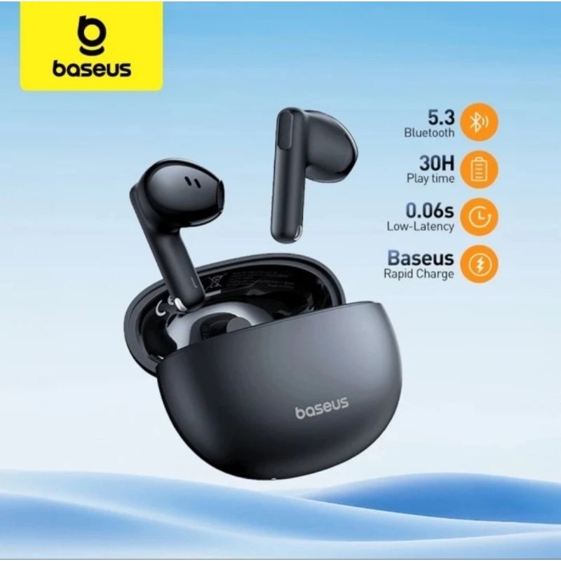 Jual Baseus Bowie E12 True Wireless Bluetooth Earphone TWS Mini Earbuds ...