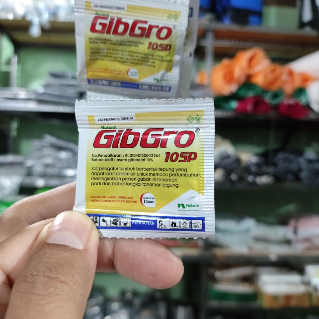 Jual GIBGRO 10 SP - 1 gram | Zat Pengatur Tumbuh Tanaman | Shopee Indonesia