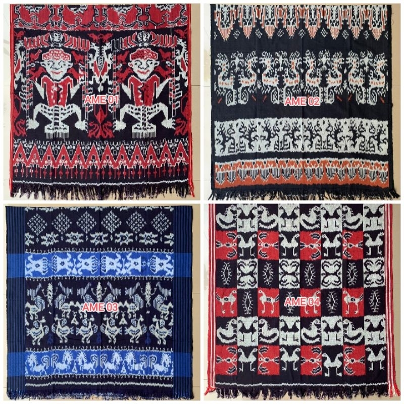 Jual Kain Tenun Ikat Ethnic Motif Asmat, Sumba | Shopee Indonesia