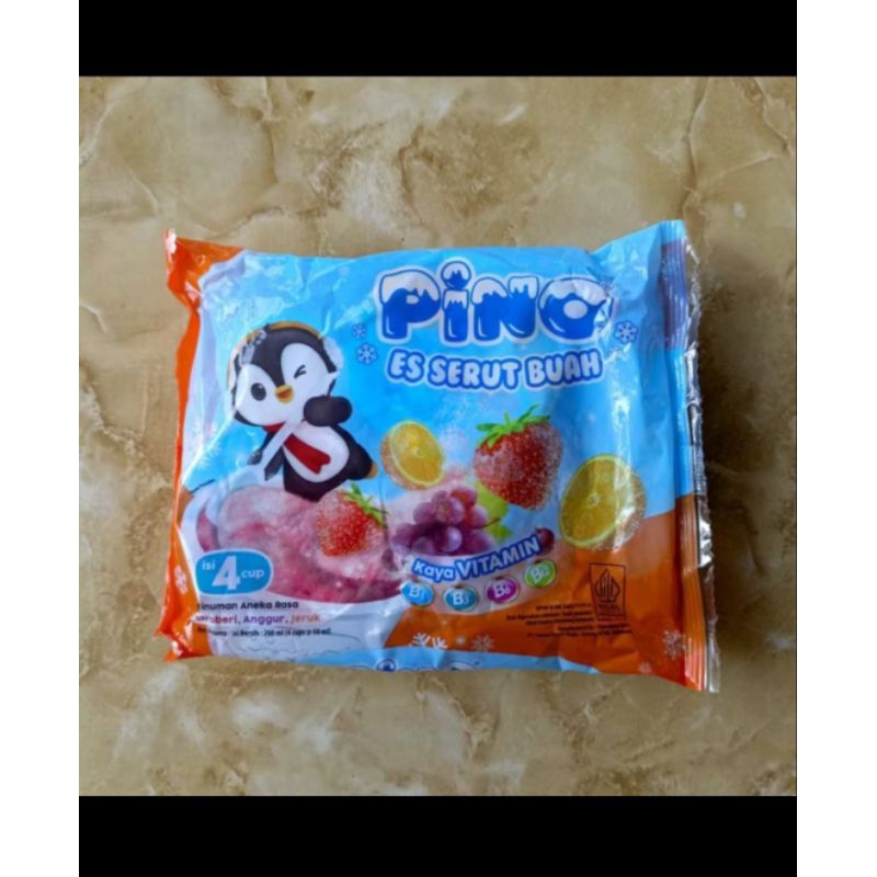 Jual pino es serut rasa buah isi 4pcs | Shopee Indonesia