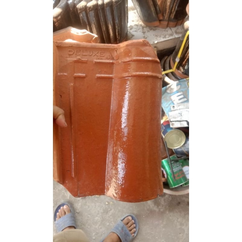 Jual Genteng morando glazur tiga dara jatiwangi | Shopee Indonesia