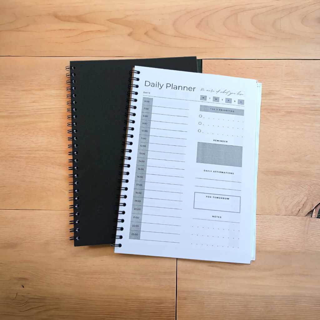 Jual [SPIRAL] DAILY PLANNER/WEEKLY PLANNER/MONTHLY PLANNER/TO DO LIST ...