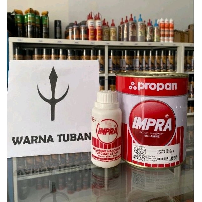 Jual Impra Melamine Clear Gloss 1 kg // Impra ML-131 Clear Gloss 1 kg ...