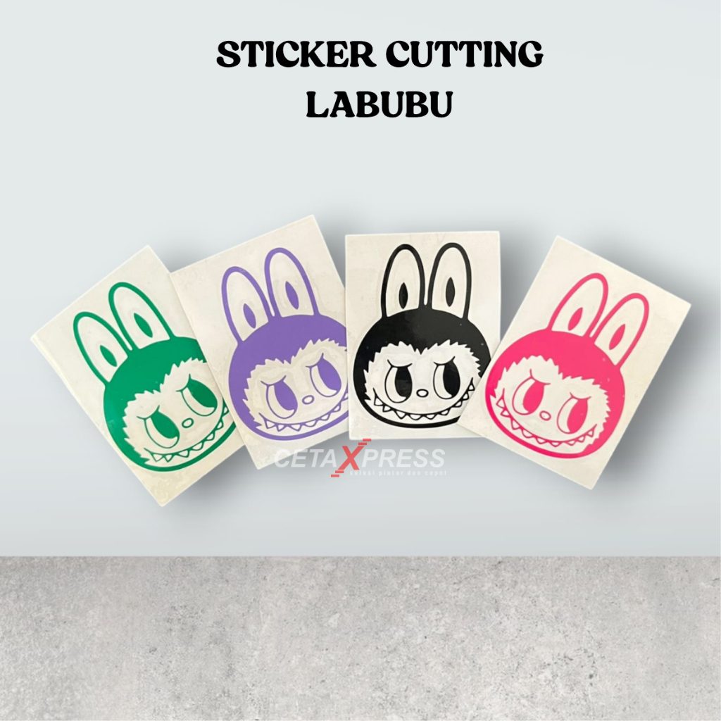 Jual STICKER VIRAL BONEKA LABUBU CUTTING STIKER | Shopee Indonesia