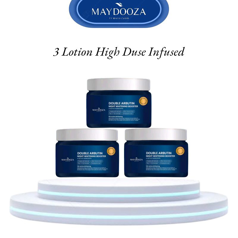 Jual Maydooza 3 pcs Lotion High Duse Infused ( Pemutih Badan BPOM ...
