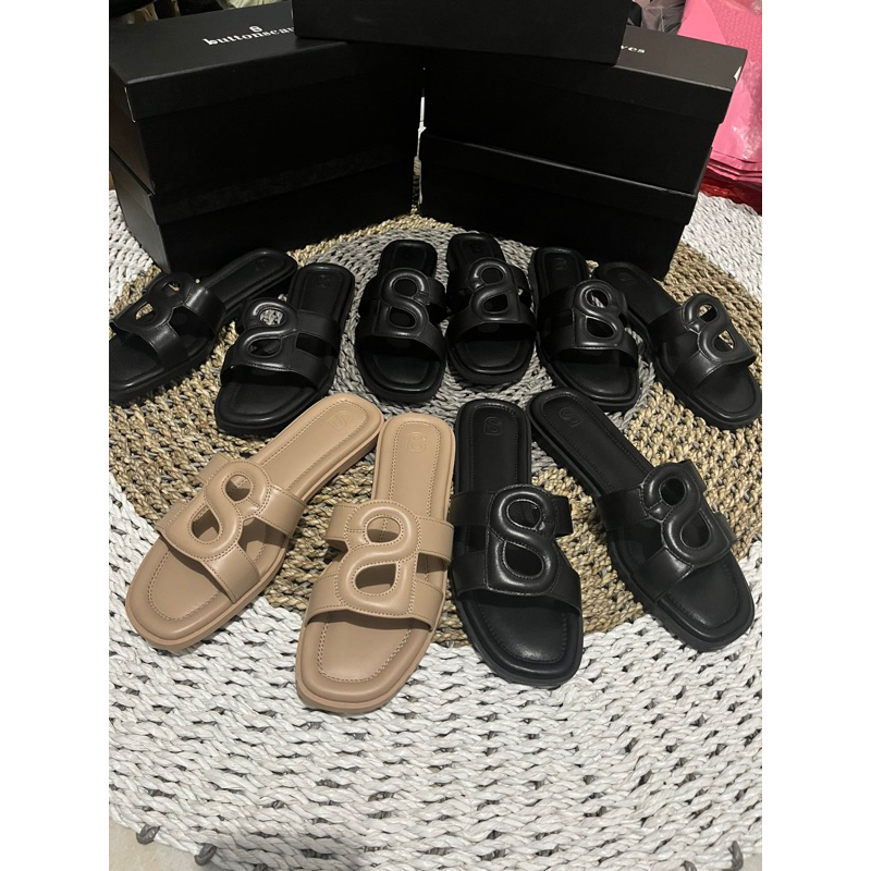 Jual Saleee !!! Kefi Sandal Buttonscarves | Shopee Indonesia