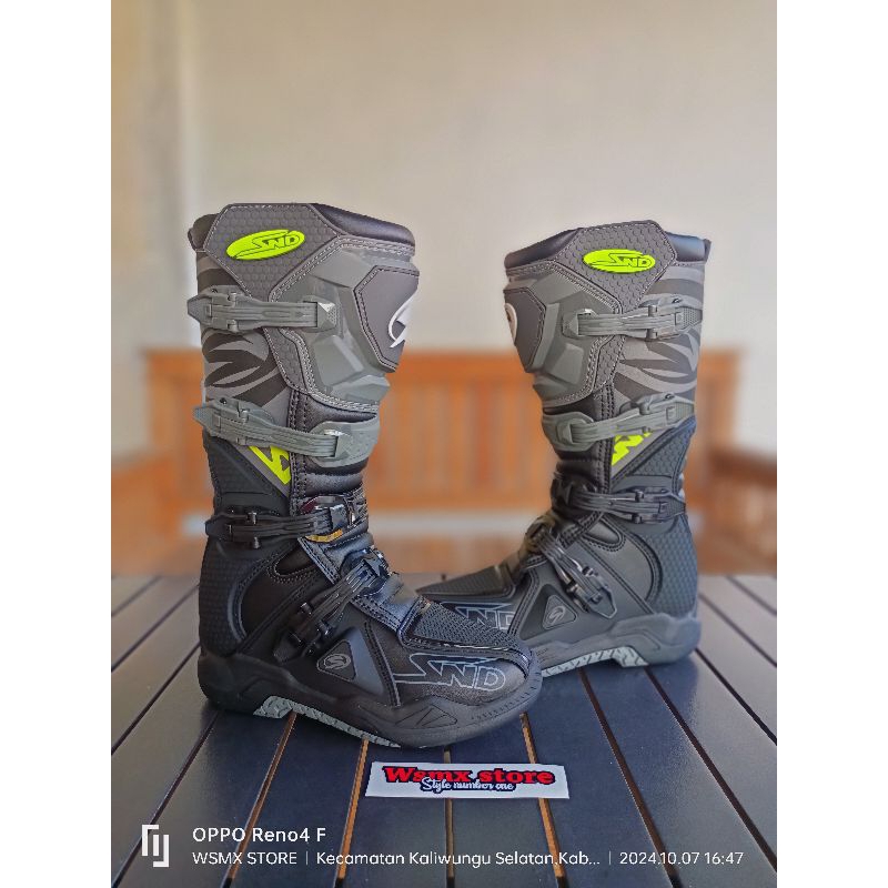 Jual sepatu boot trail snd terbaru original 2025 - sepatu trail cross ...