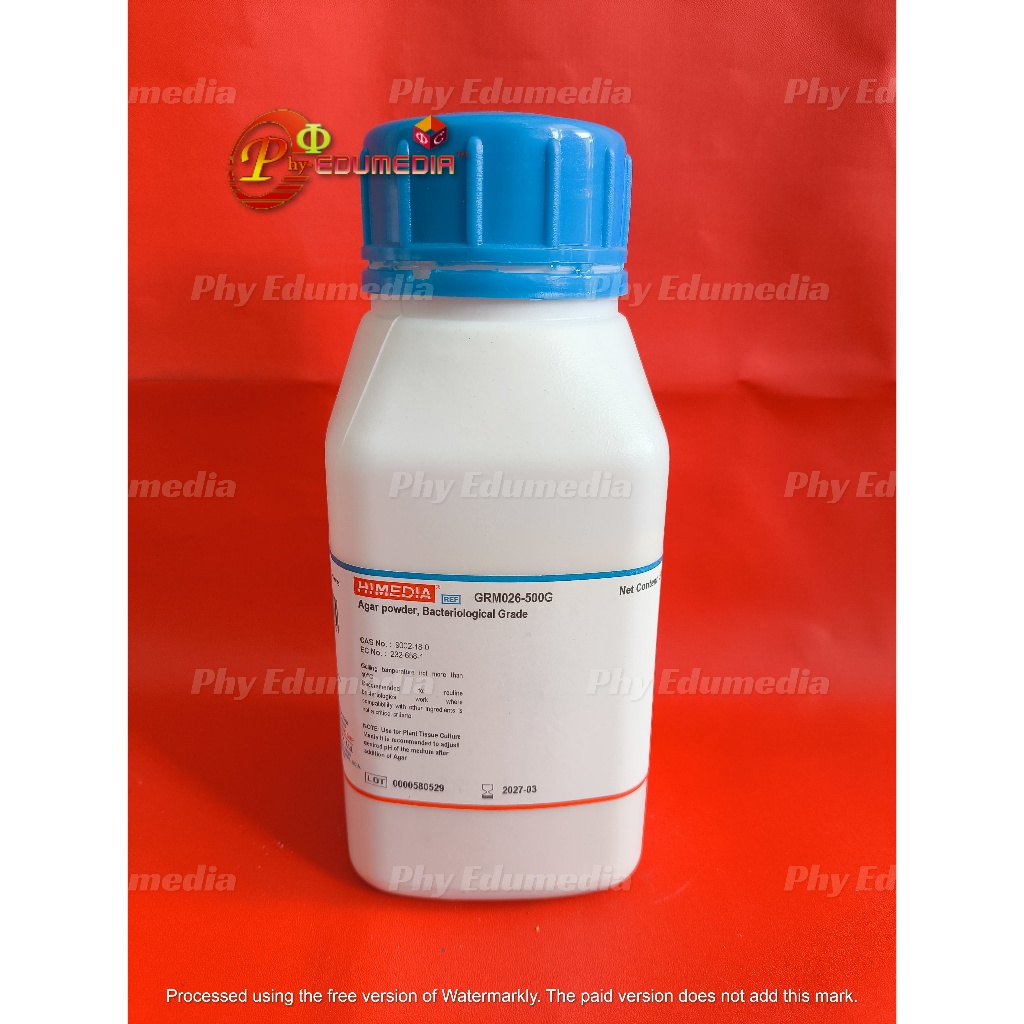 Jual Agar Powder Bacteriological Grade Himedia Ecer Per Gram | Shopee ...