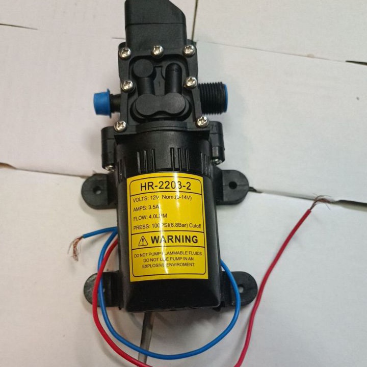 Jual Pompa Air DC 12V Pompa Cuci Motor Dinamo Pump Sprayer Soket Drat ...