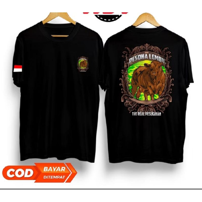 Jual KAOS SAPI PESONA LEMBU THE REAL PESUGIHAN | Shopee Indonesia