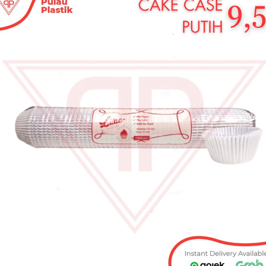 Jual Cake Cases 95 Motif Dan Putih Polos Kes Bolu Kukus Pendek 1Pcs ...