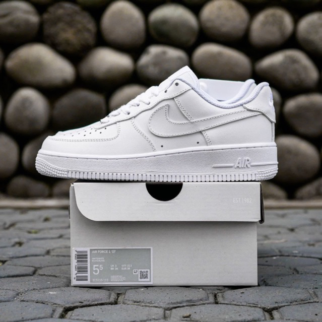 Jual SALE! Nike Air Force 1 Full White AF1 Fullwhite Allwhite Triple ...