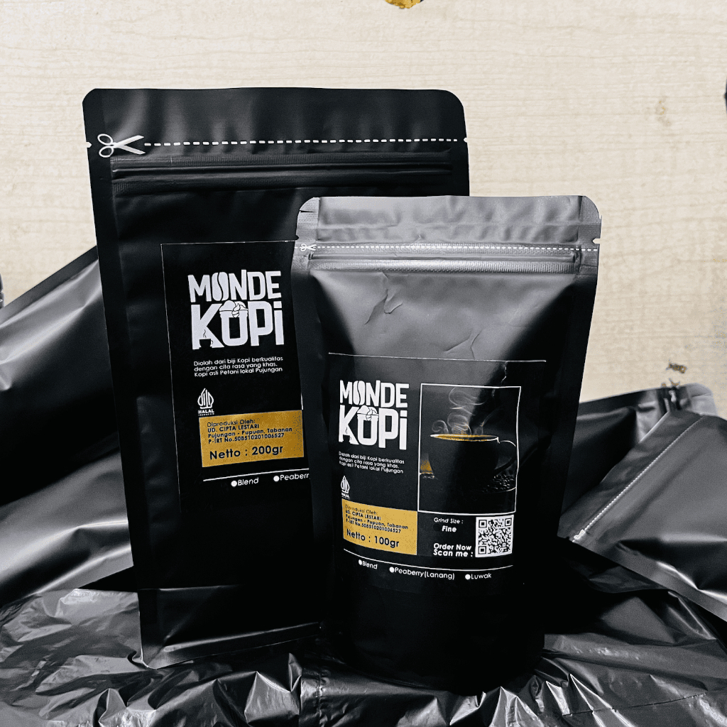 Jual Monde Kopi | Peaberry Coffee / Kopi Lanang | Kopi Bubuk Pujungan ...