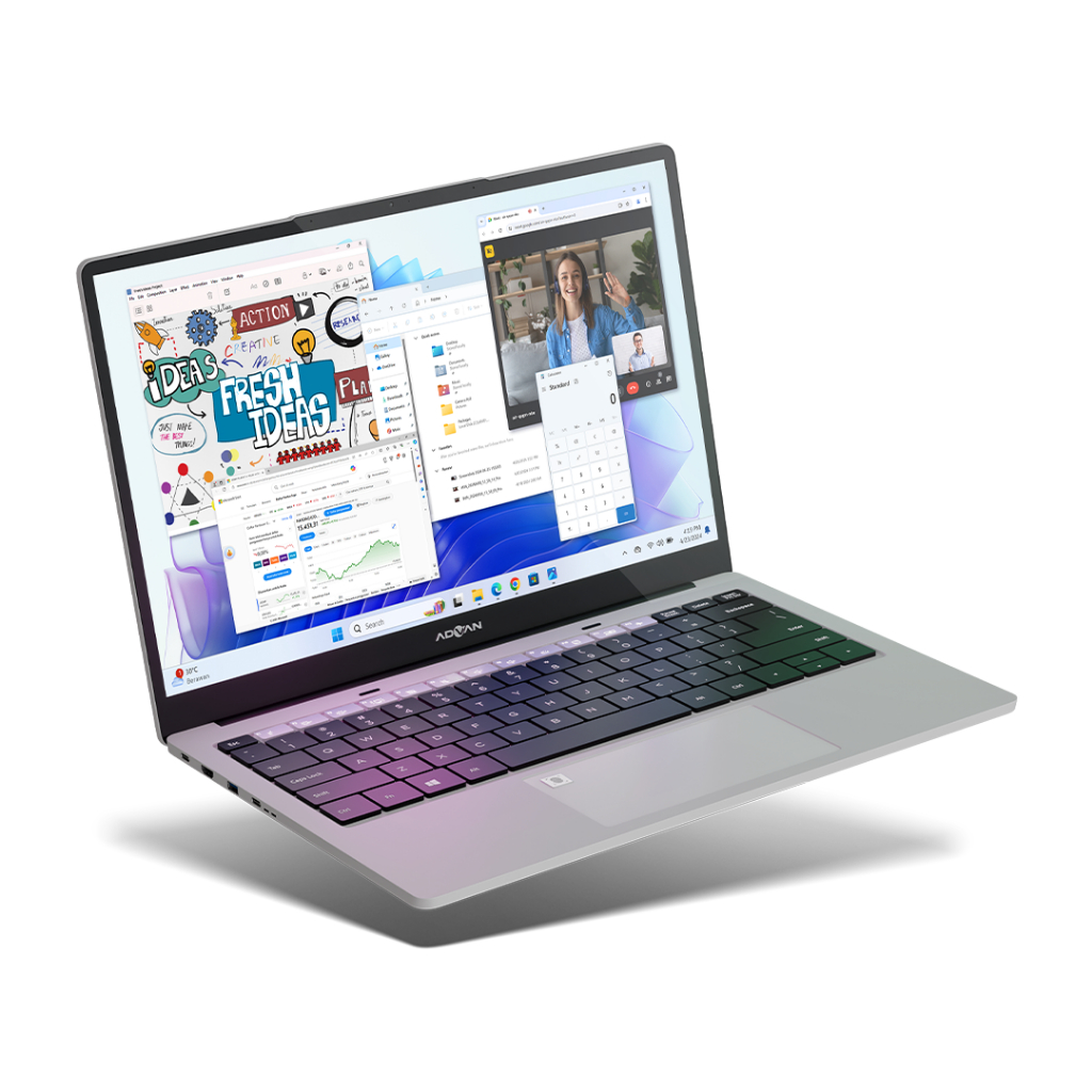 Jual ADVAN Laptop Workplus | Intel i5 12600H | Intel iRIS Xe | 14'' FHD ...