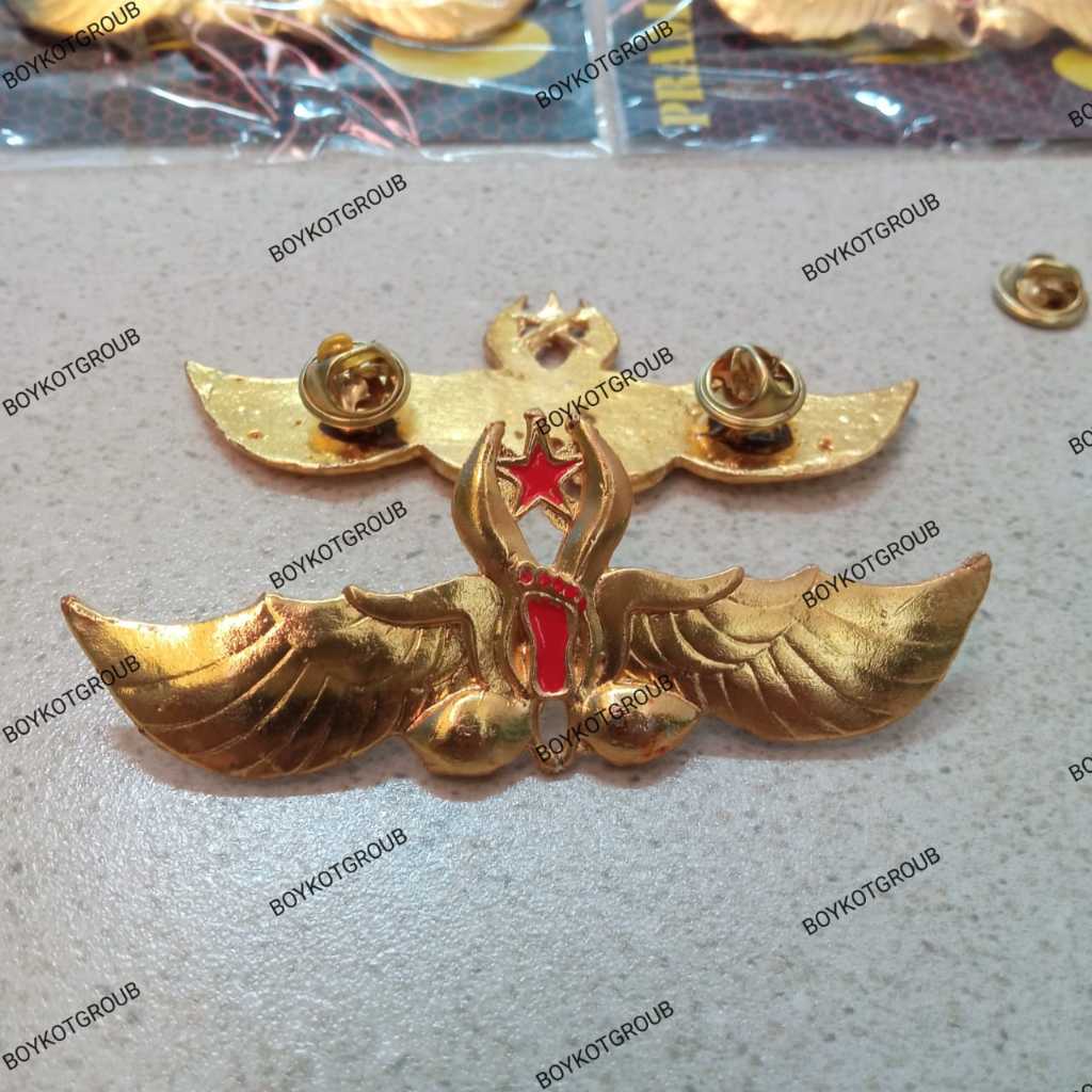 Jual wing tapak merah cor tebal detail halus | Shopee Indonesia