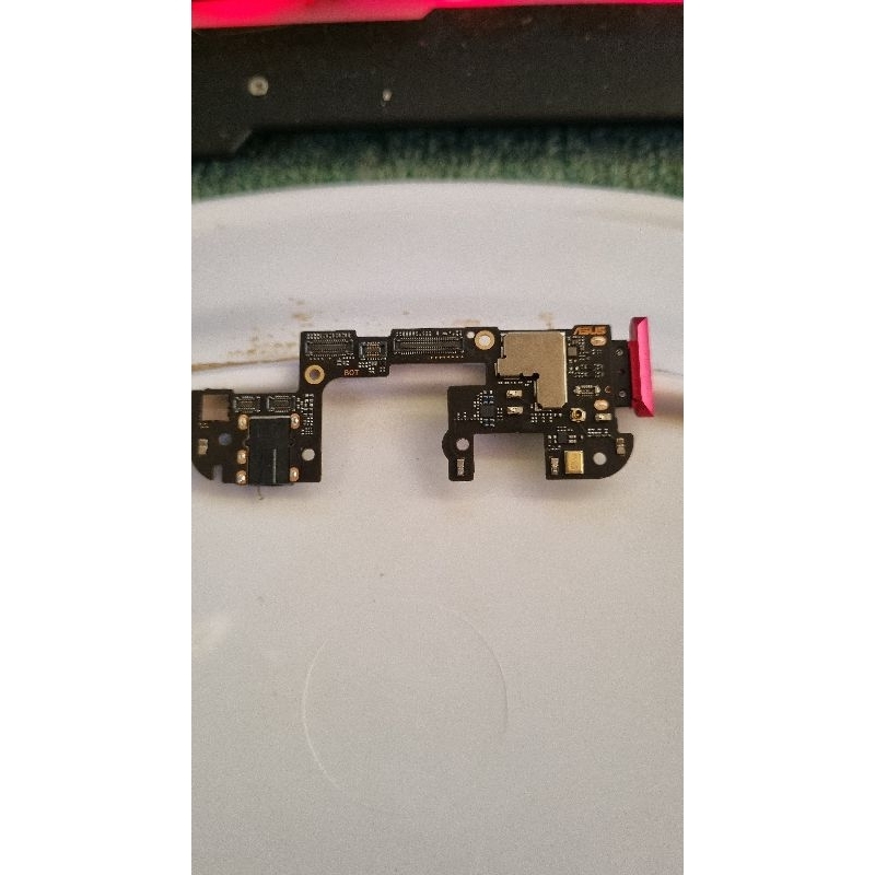 Jual PCB Board Bawah sim tray mic handsfree ROG Phone 5 Original ...
