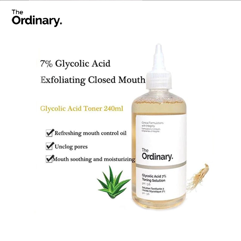 Jual The Ordinary Glycolic Acid 7% Tonic Solution 240ml | Shopee Indonesia