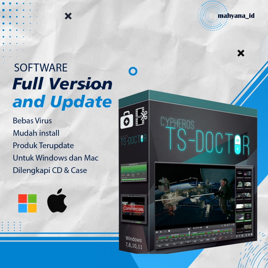 Jual Cypheros TS-Doctor The perfect tool for editing & repair of recordings. | Shopee Indonesia