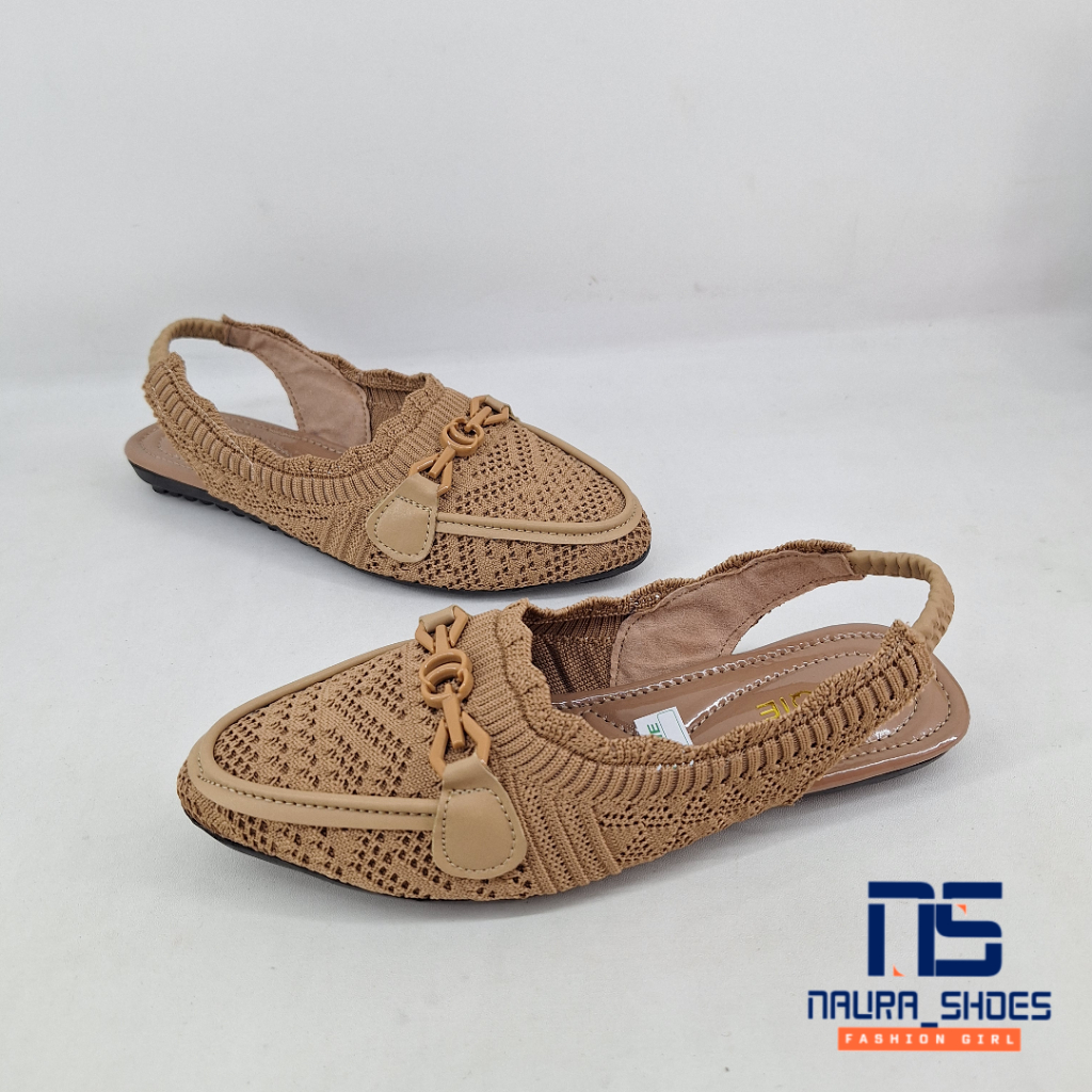 Jual NAURA SHOES Sendal Dan Sepatu Wanita Dewasa ZAIDA AT 68 Sandal ...