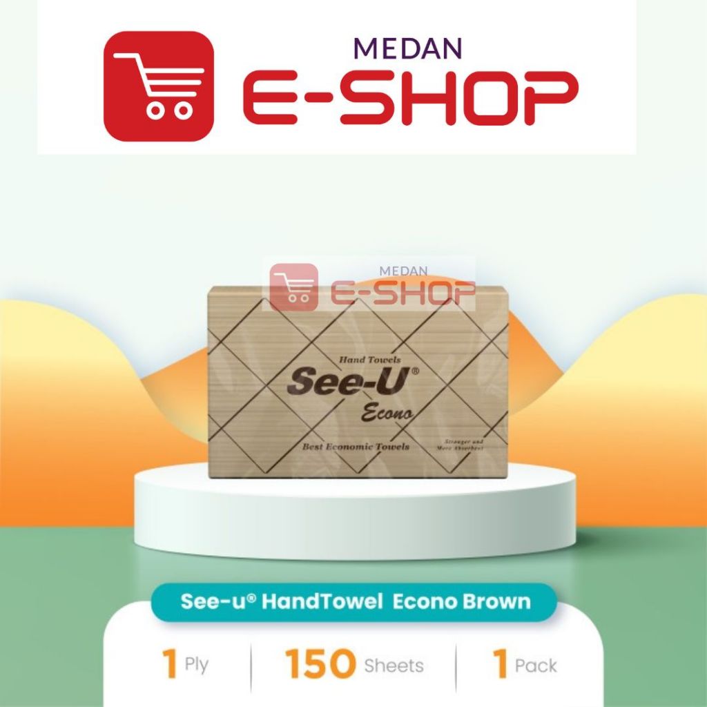 Jual Tisu Tissue See U / See-U Hand Towel / Napkin 150 sheets 1 ply ...