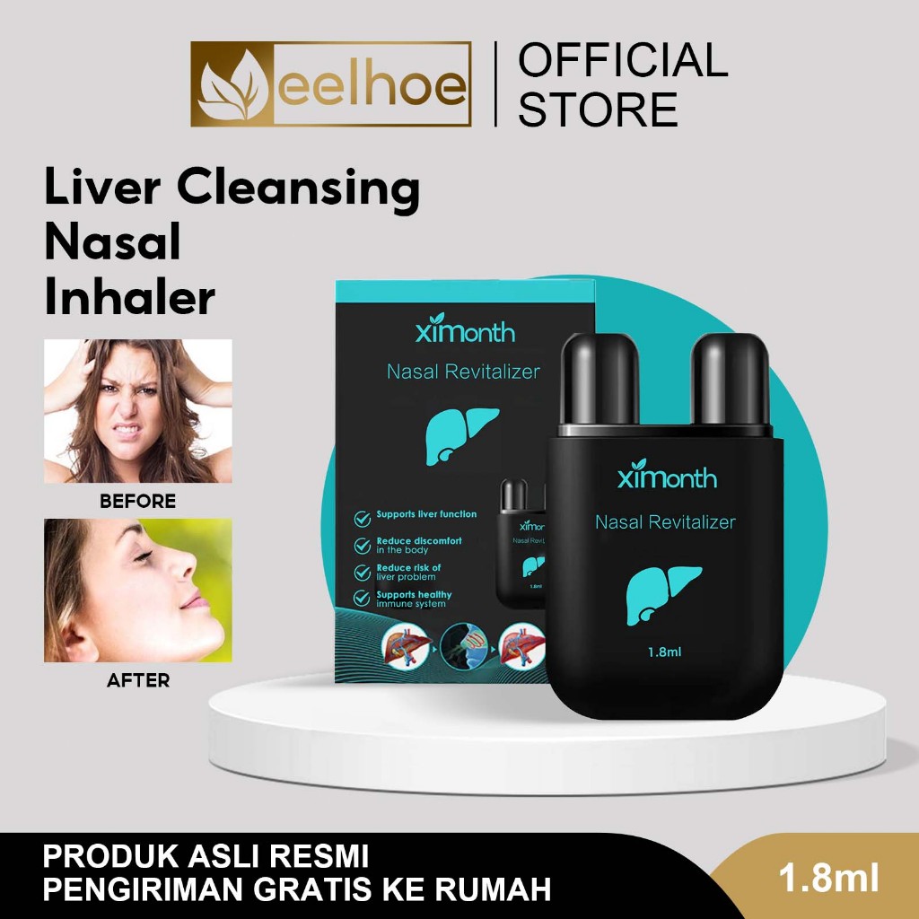 Jual Ximonth Nasal Revitalizer Liver Cleansing Nasal Inhaler Lung Detox ...