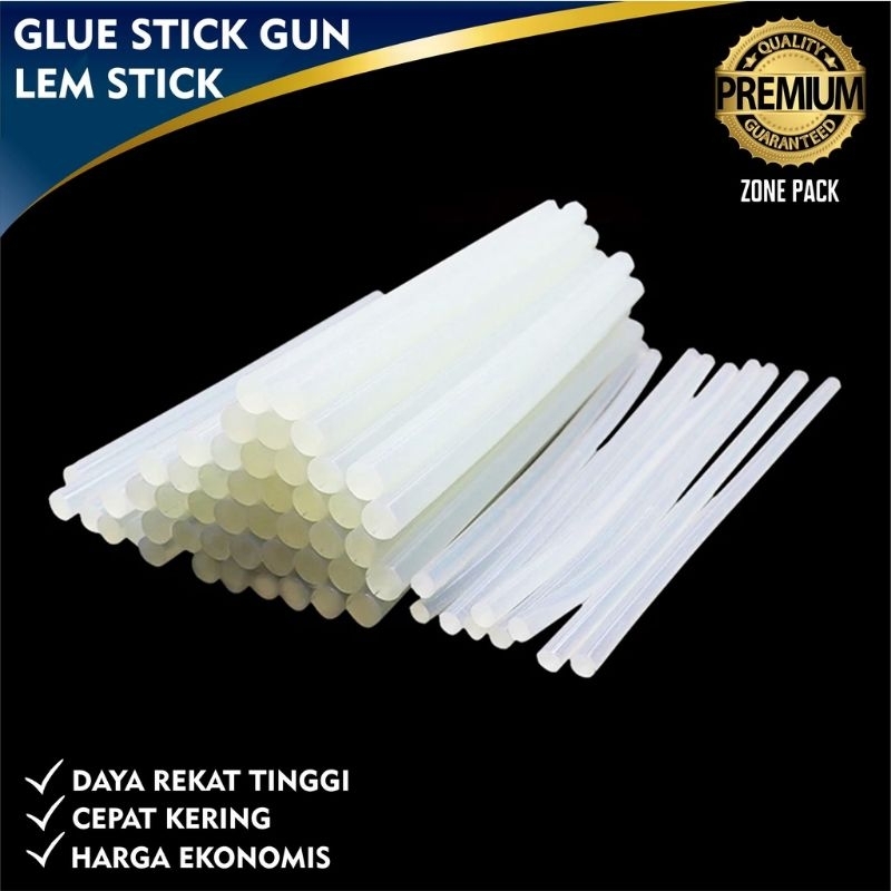 Jual * Lem Bakar /Lem Tembak / Glue Stick ukuran Besar & Kecil (per 10 ...