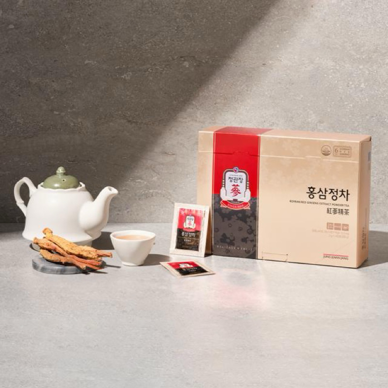 Jual Jung Kwan Jang Korean red ginseng extract powder tea 100 pouches ...