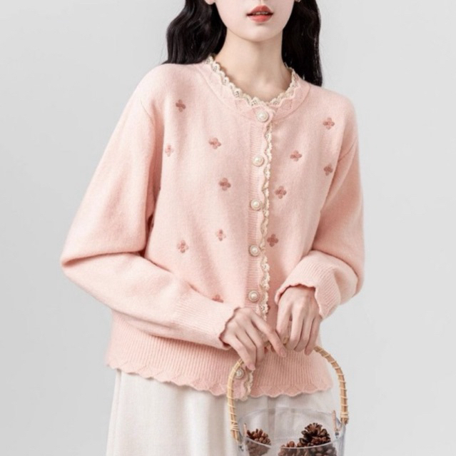 Jual [ der.hannah ] ROSALINE CARDIGAN Korea Knit Rajut | Shopee Indonesia