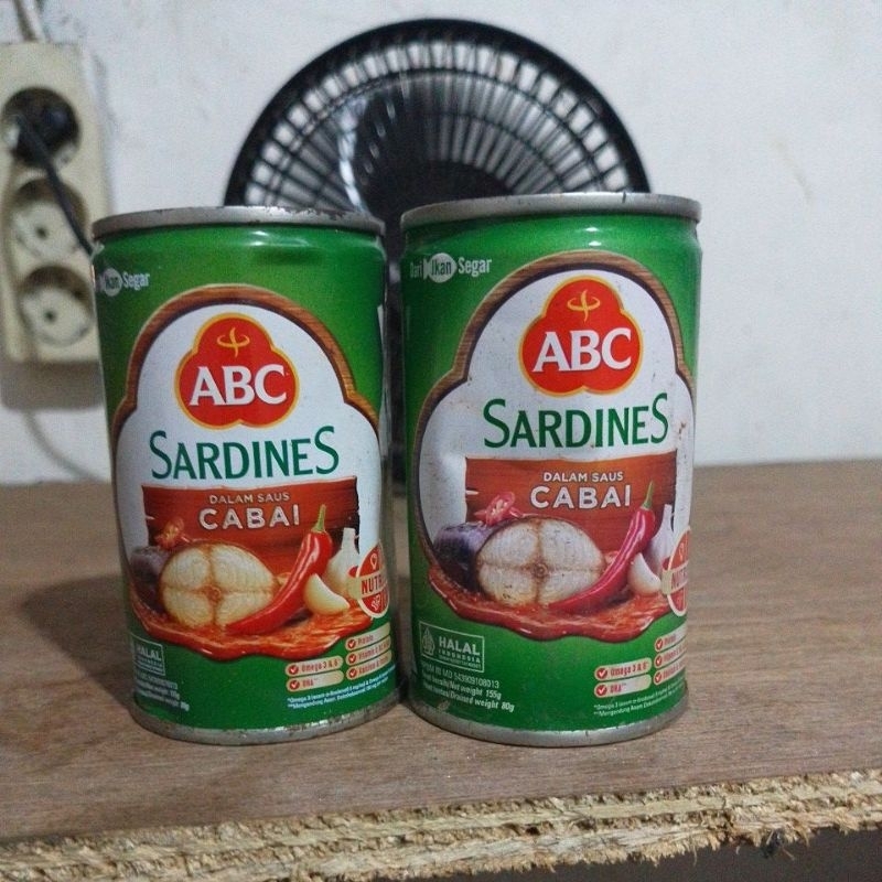 Jual Sardines ABC makanan kaleng 155g | Shopee Indonesia