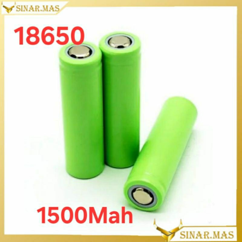 Jual Baterai 18650 CAS Hijau polos 18650 Microphone Baterai Senter ...