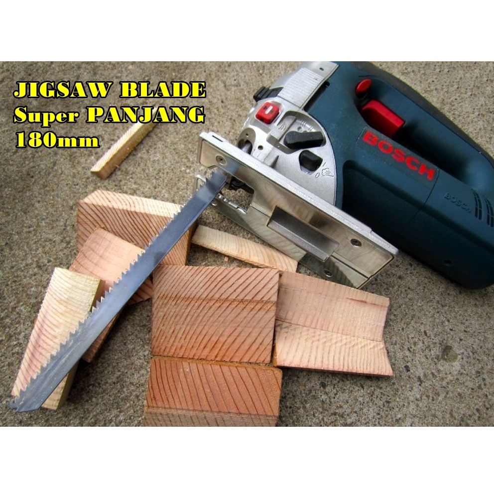 Jual mata gergaji jigsaw SUPER PANJANG T744D DIY mata table jig saw 7 ...