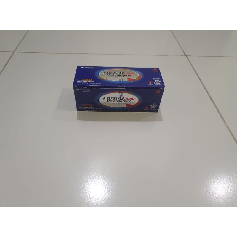 Jual FORTI D 2000 IU ( BOX = 28 KAPSUL) | Shopee Indonesia